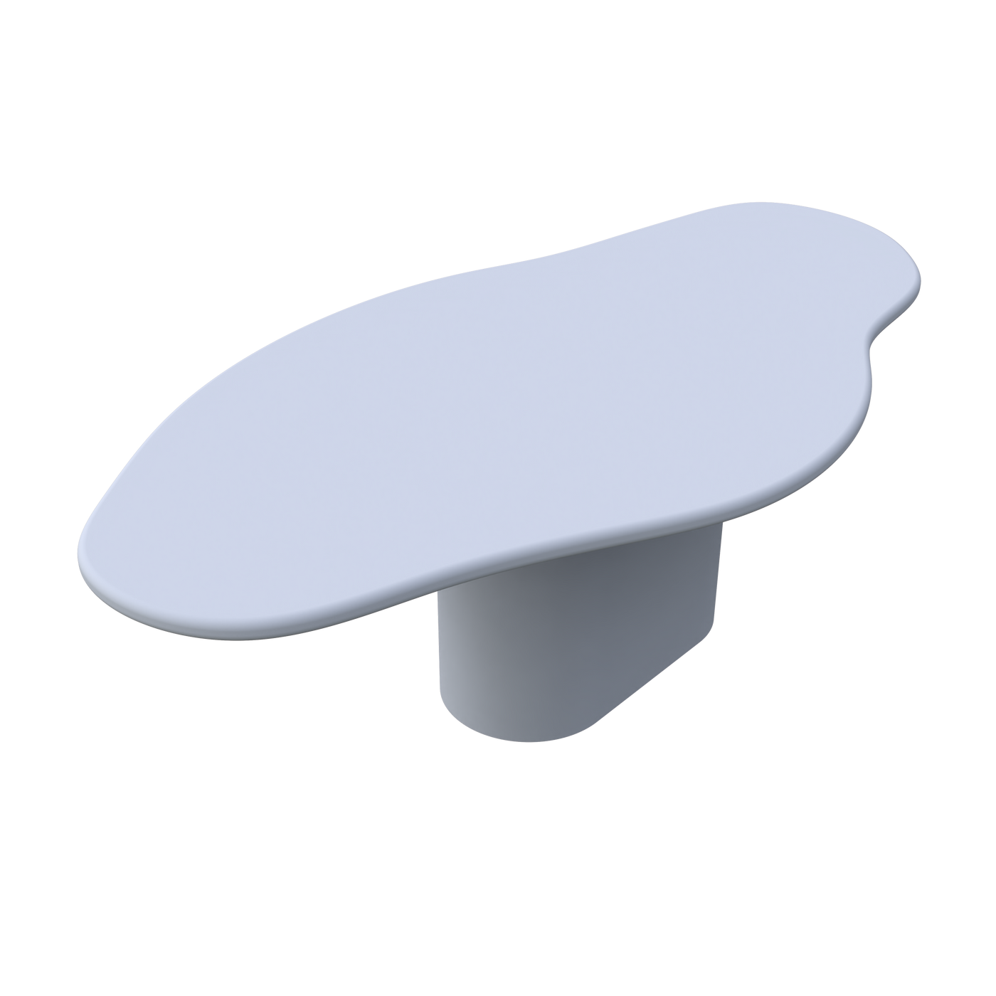 Table Basse Cian Latte Stoneskin - Tables Organiques | Meublé — Furnified