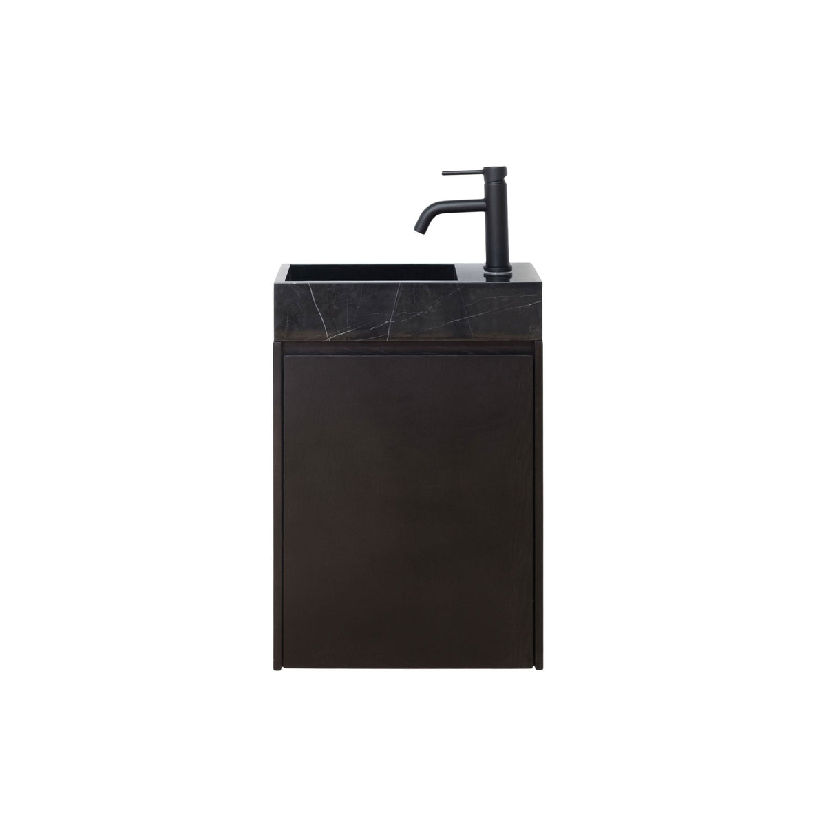 Krabi Hand Washer Black - Black Marble — Furnified